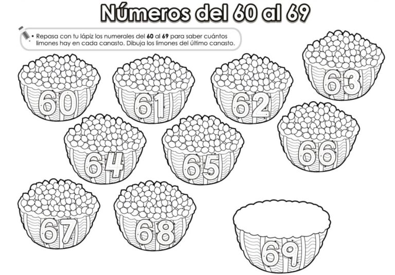 Familia de Números para imprimir - Material Educativo y Material ...