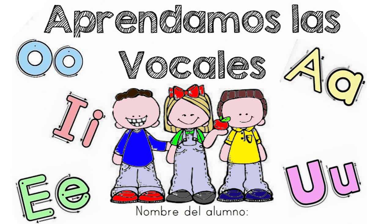 Actividades de vocales para preescolar - Material Educativo Maestra Judith