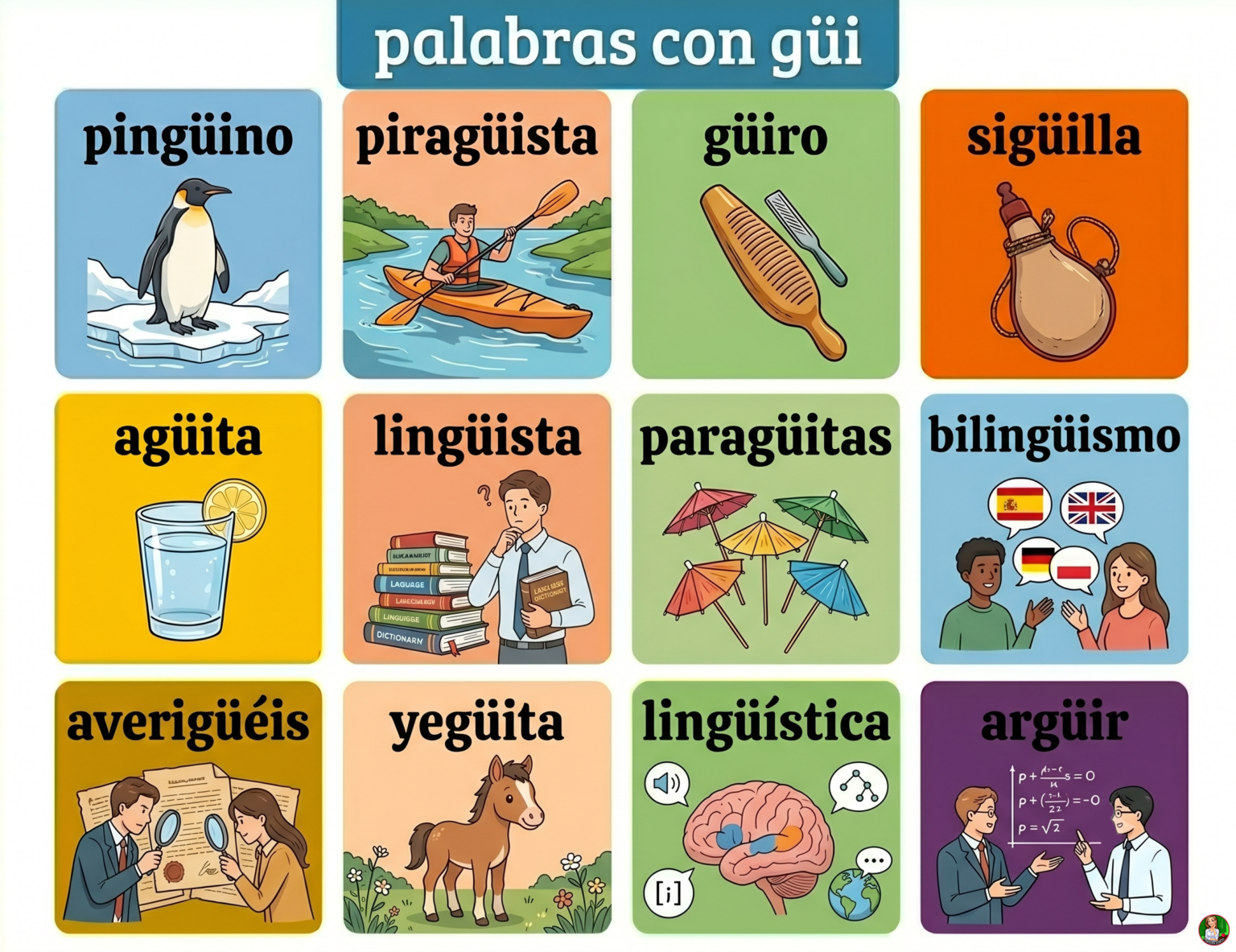 Palabras con güi - maestrajudith.com